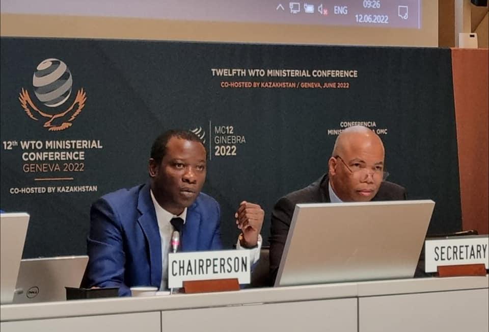 THE 12TH MINISTERIAL CONFERENCE (MC12) OF THE WORLD TRADE ORGANISATION ... THE 12TH MINISTERIAL CONFERENCE (MC12) OF THE WORLD TRADE ORGANISATION ...